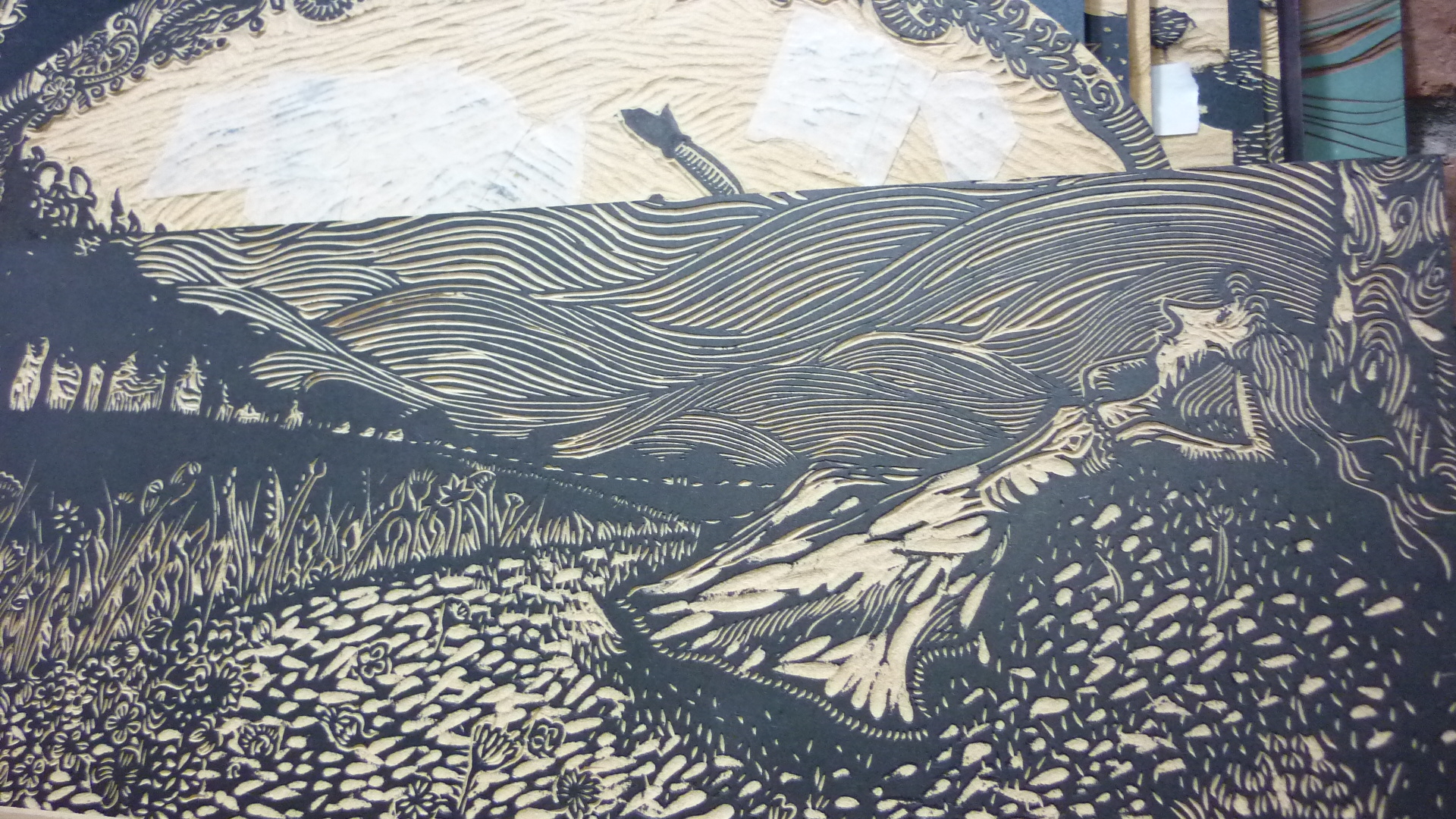 Escenas de un taller en La Boca – Aura Arte